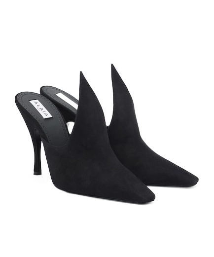 Alaïa Suede Mules