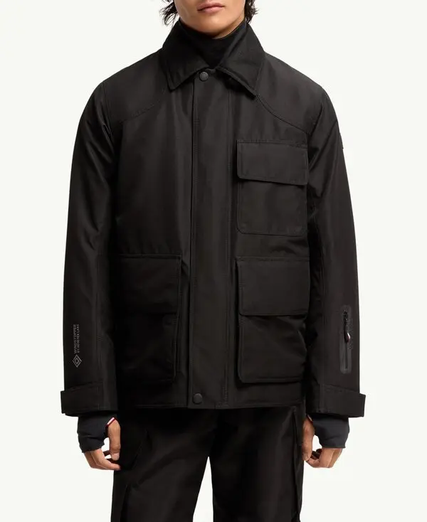 Moncler Andes Hooded Insulated Ski Jacket
