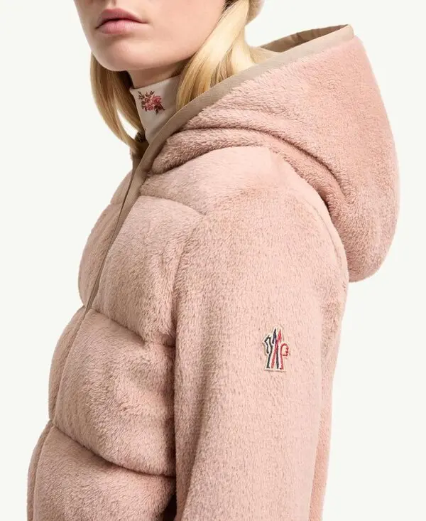 Moncler Padded Fleece Hooded Jacket