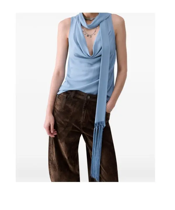 Liu Jo Top With Scarf