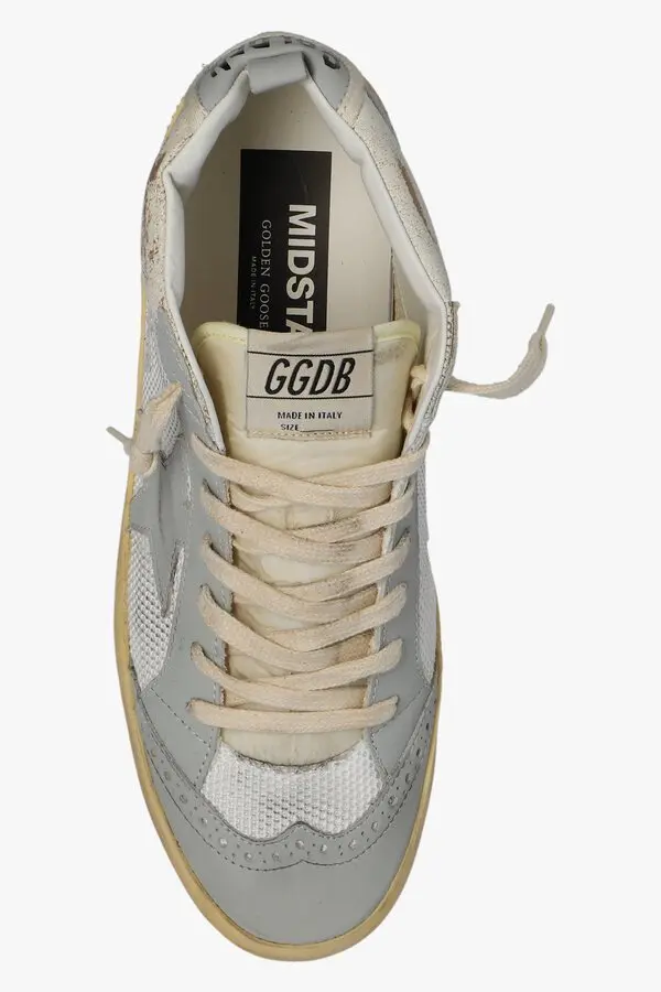 GOLDEN GOOSE Mid Star Double Quarter Sneakers