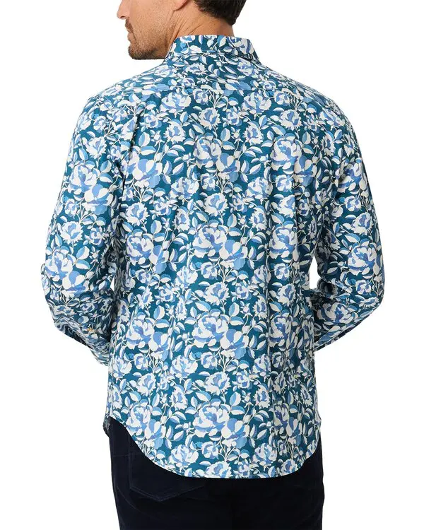 Robert Graham Euclid Long Sleeve Cotton Stretch Shirt - Multi