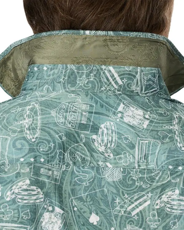 Robert Graham The Vault Short Sleeve Cotton Stretch Shirt