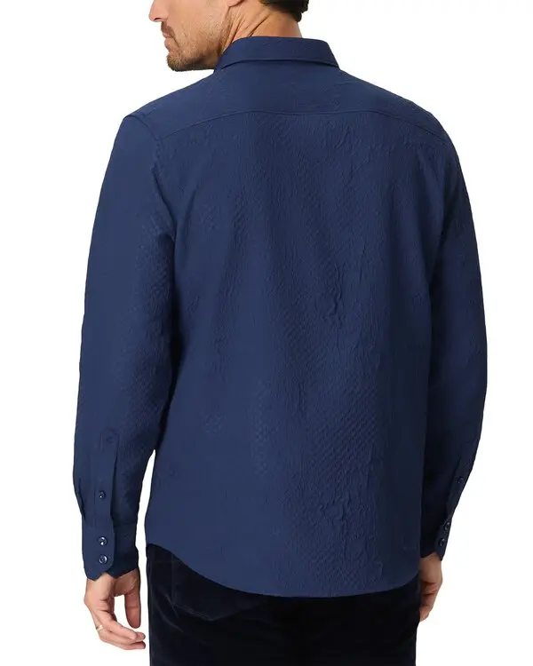 Robert Graham Devonshire Long Sleeve Woven Shirt - Navy