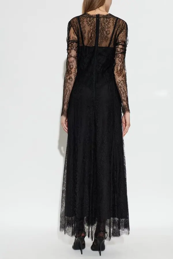 Dolce & Gabbana Long Lace Dress By