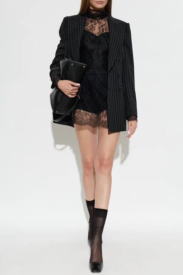 Dolce & Gabbana Lace Long-sleeve Top