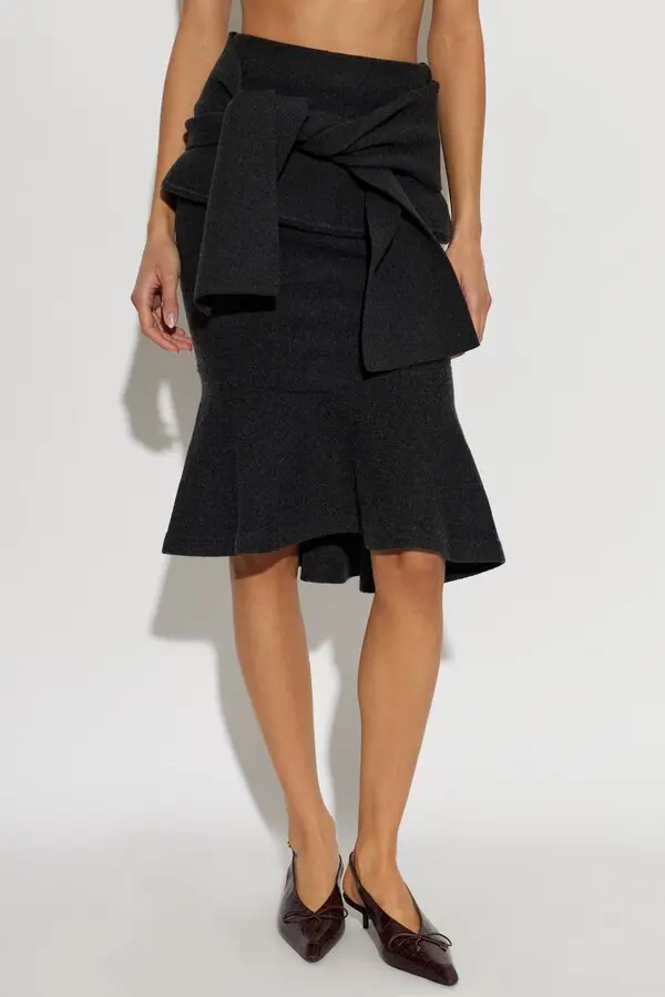 Jacquemus Wool Skirt ‘fiocco