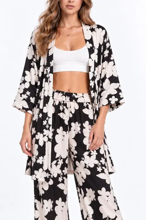 AYJE Albeon Short Robe - Black