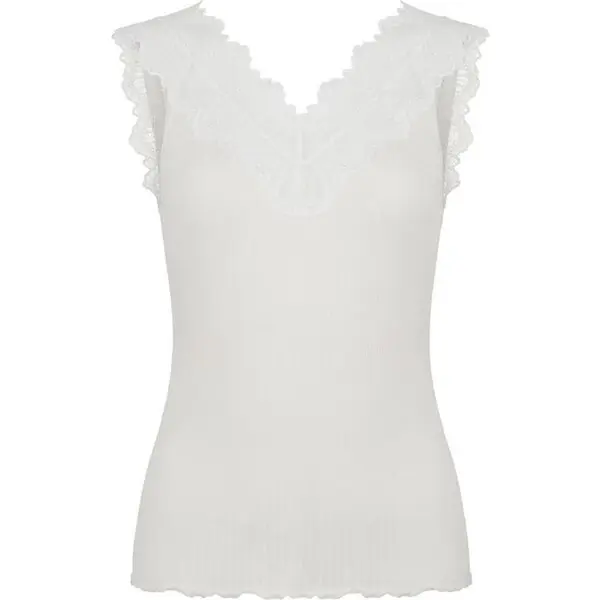 AYJE Dahlia Lace-detail Camisole - White