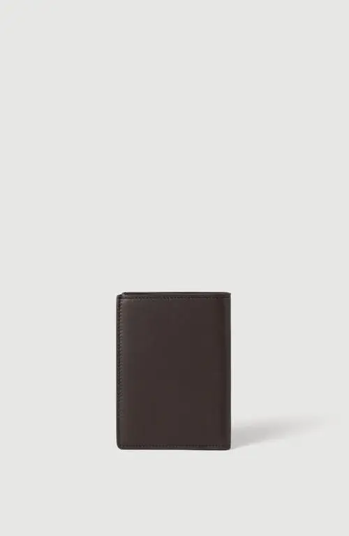 Brunello Cucinelli Smooth Calfskin Passport Holder