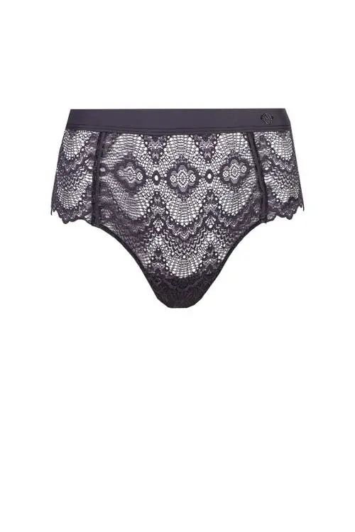 AYJE Flame High Waist Brief - Anthracite