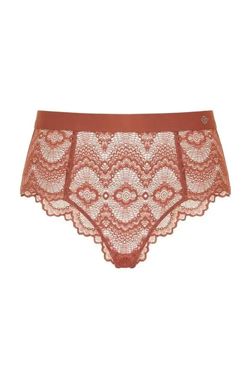 AYJE Flame High Waist Brief - Cinnamon