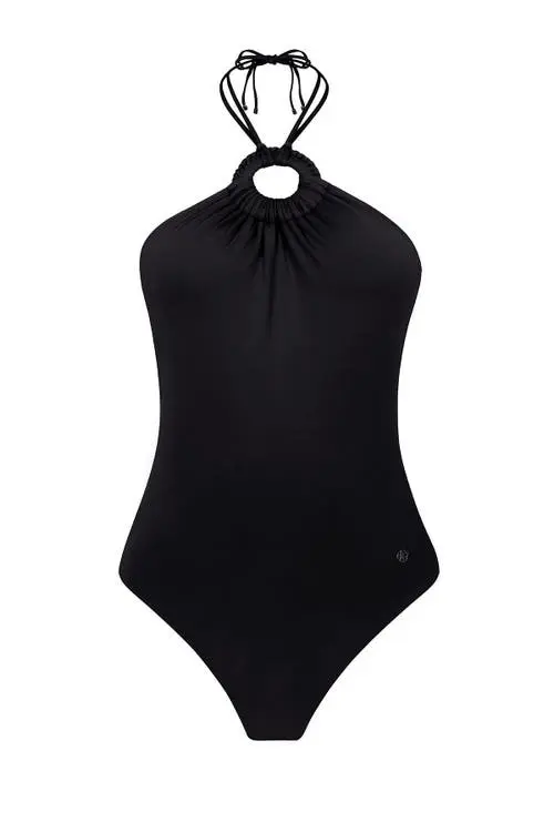 AYJE Touch Of Artisanal Strapless Swimsuit - Black