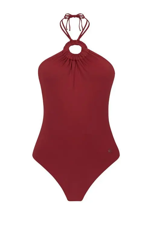 AYJE Touch Of Artisanal Strapless Swimsuit - Cinnamon