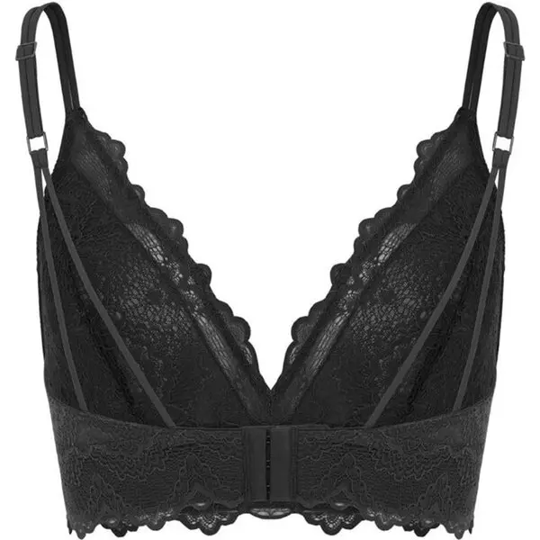 AYJE Flame Deep Plunge Bralette - Anthracite