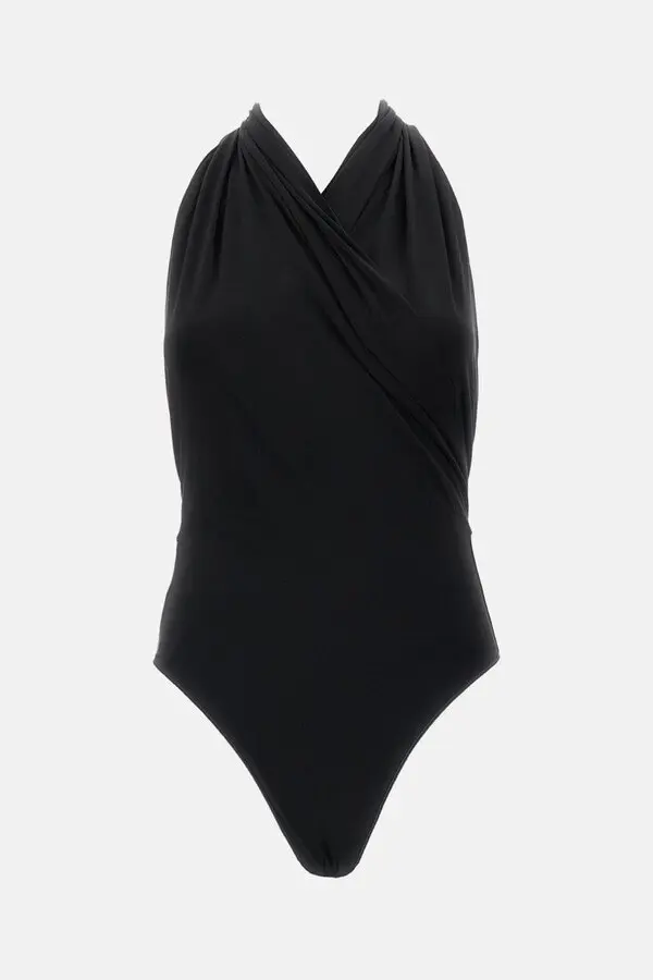 Andamane Vina Halter Neck Bodysuit - Multicolor
