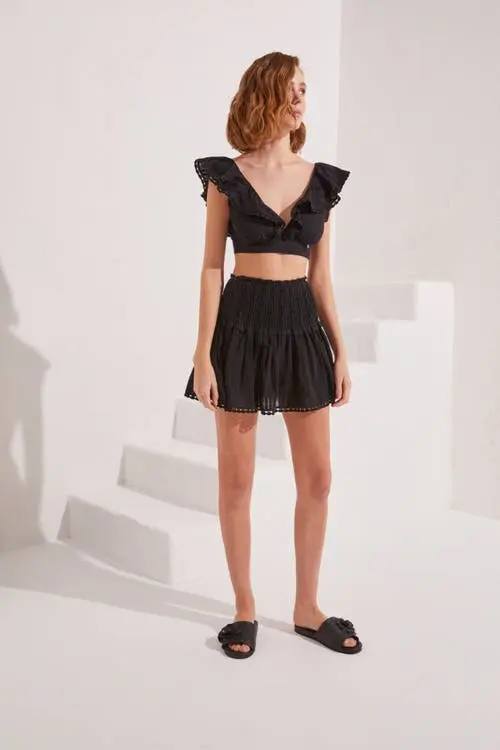 AYJE Muscha Tee Top - Black