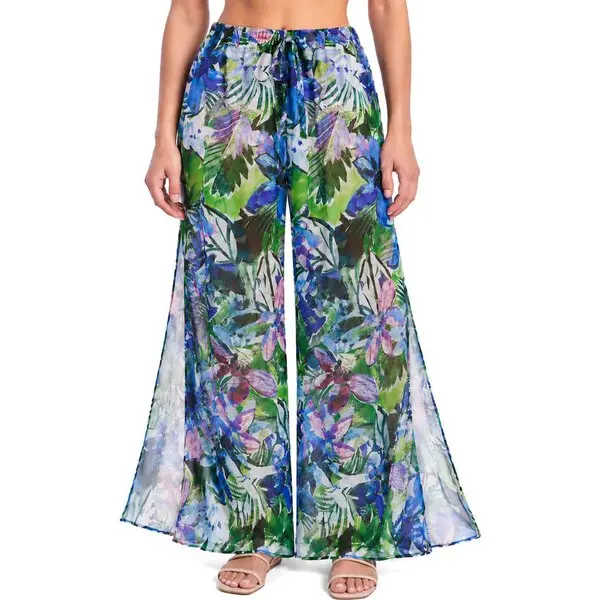 AYJE Flowers Anemon Pants - Blue