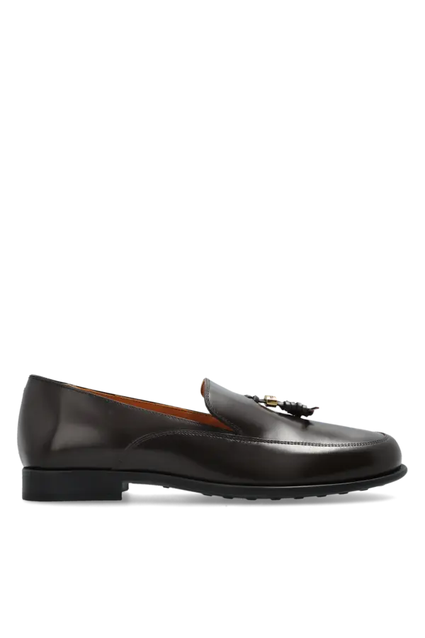 TOD'S Leather Loafers With Tassel By
