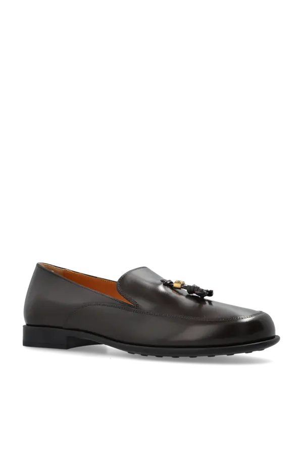 TOD'S Leather Loafers With Tassel By