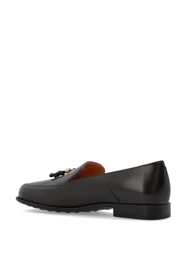 TOD'S Leather Loafers With Tassel By