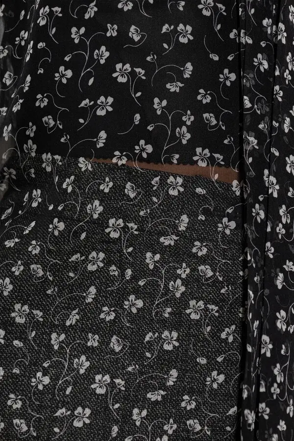Dolce & Gabbana Silk Floral Motif Shirt