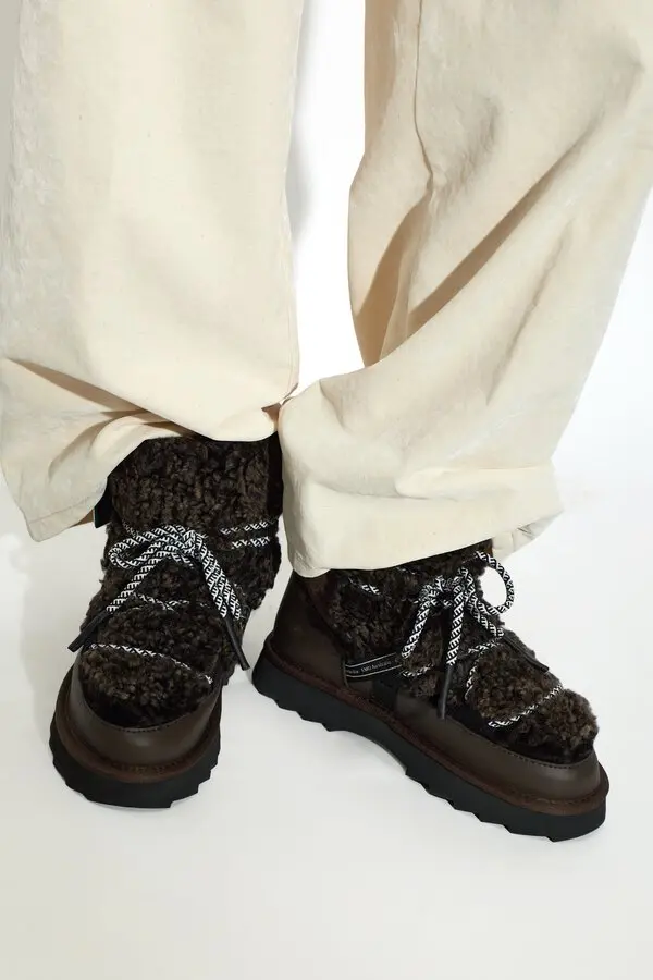 EMU AUSTRALIA Blurred Teddy Snow Boots – Dark