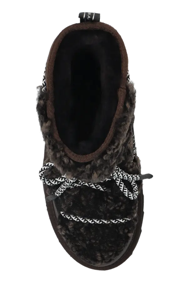 EMU AUSTRALIA Blurred Teddy Snow Boots – Dark