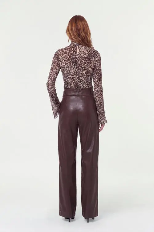 NICHOLAS Celeste Slash Front Body Top