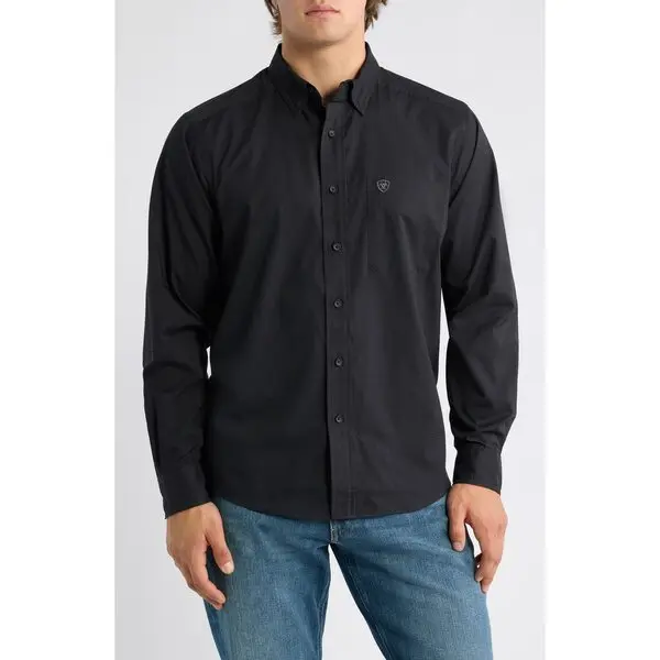 Ariat 360 Airflow Classic Fit Performance Shirt - Black