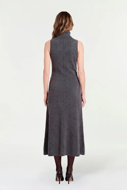 NICHOLAS Zinnia Rollneck Tie Waist Dress