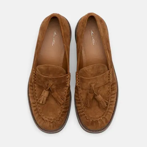 MARC NOLAN Ella Pleated Tassel Loafer