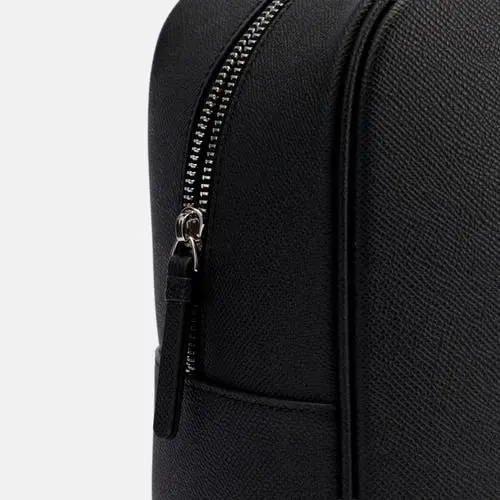 MARC NOLAN Pebble Calf Leather Briefcase Duffle