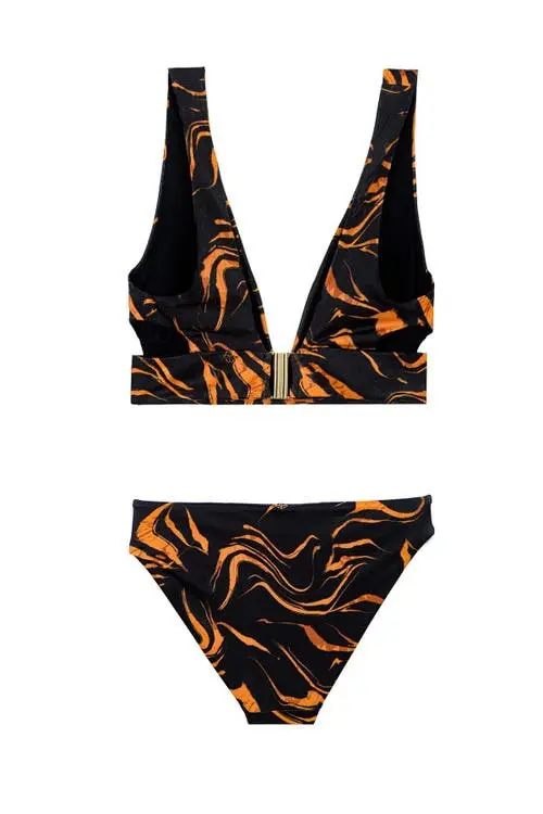 AYJE Amber Deep V Top & V Bottom