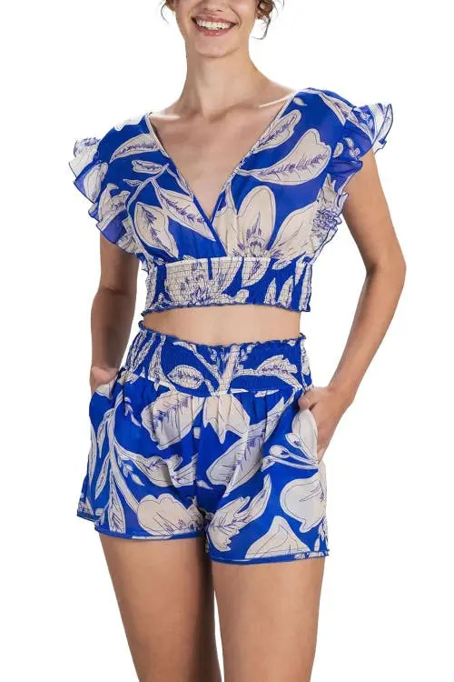 AYJE Ibiza Tee Top - Blue