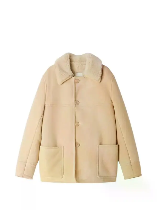 Sandro Shearling Leather Jacket