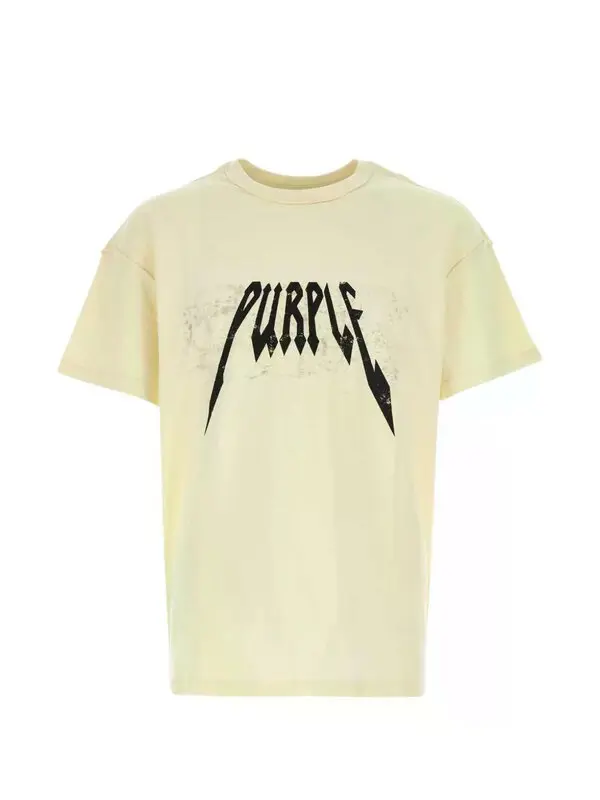 PURPLE BRAND Logo-print T-shirt