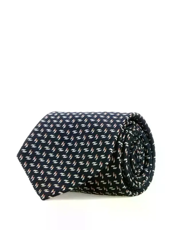Brioni Patterned-jacquard Silk Tie