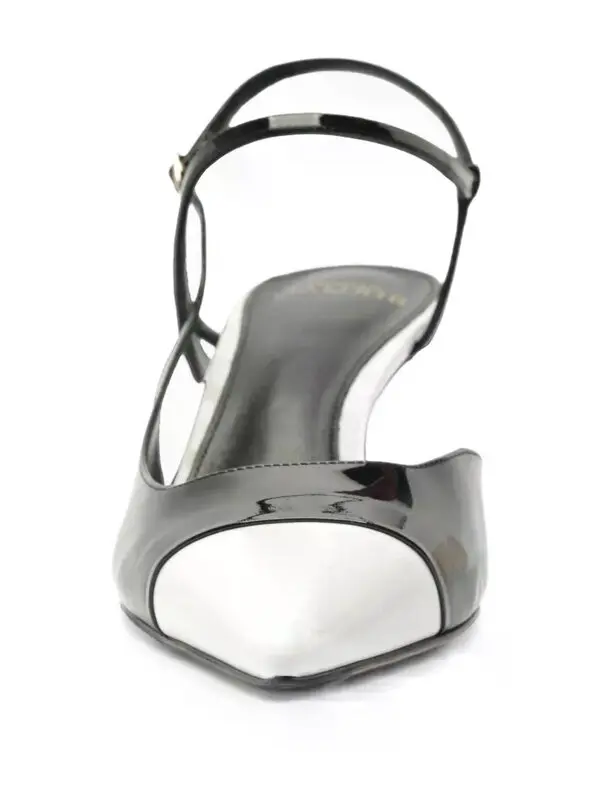 ALEXANDRE BIRMAN Tita Wrap Cap-toe Pumps