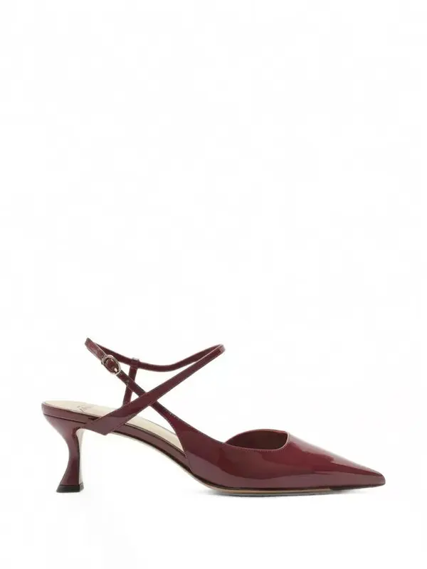 ALEXANDRE BIRMAN Tita Wrap Leather Pumps - Red