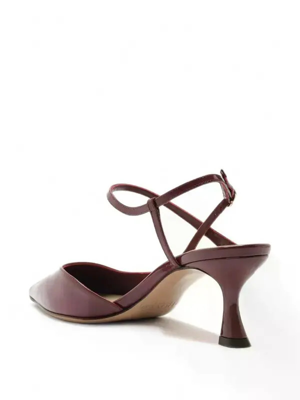 ALEXANDRE BIRMAN Tita Wrap Leather Pumps - Red