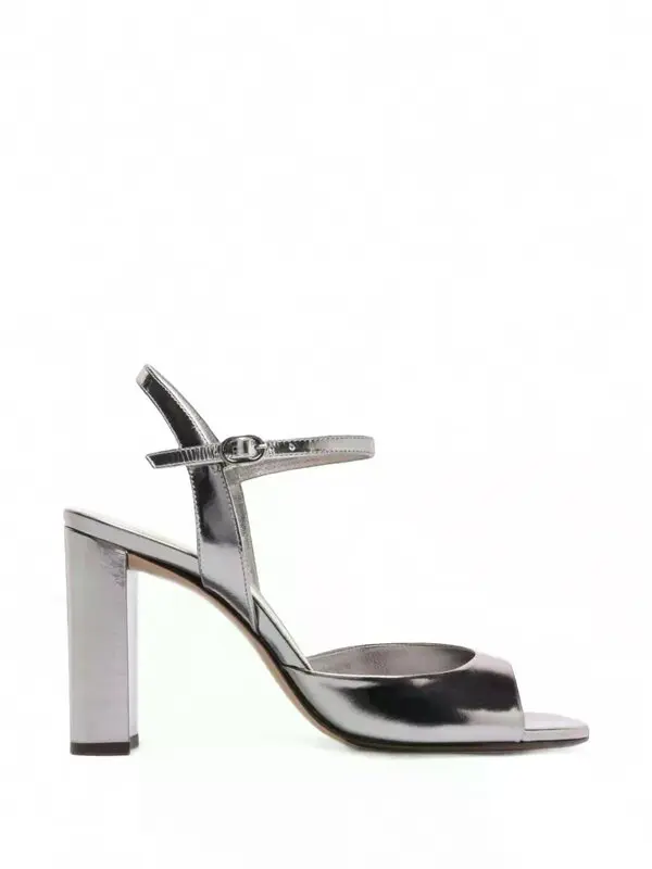 ALEXANDRE BIRMAN Amy Metallic Leather Sandals