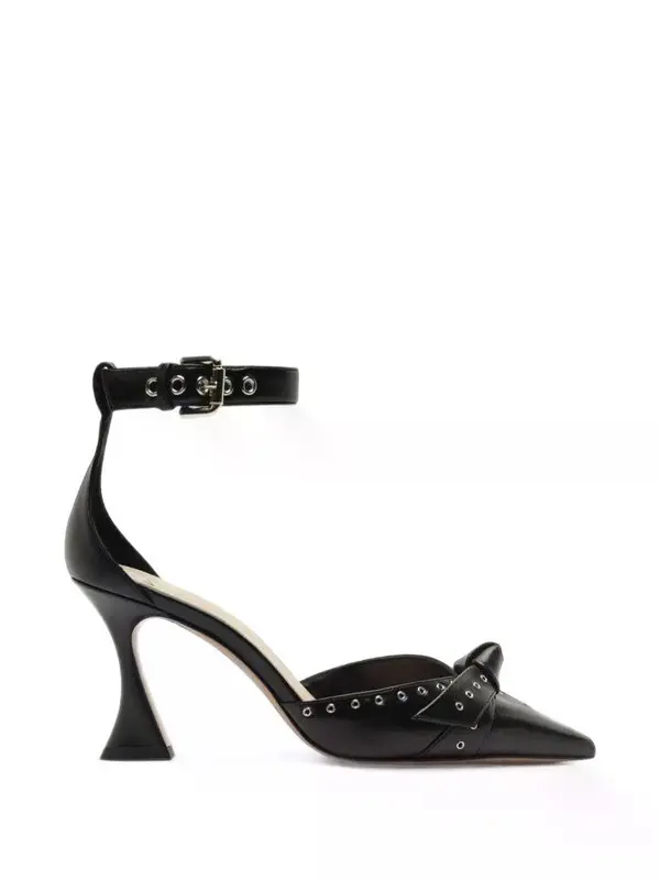 ALEXANDRE BIRMAN Clarita Eyelet-embellished Pumps