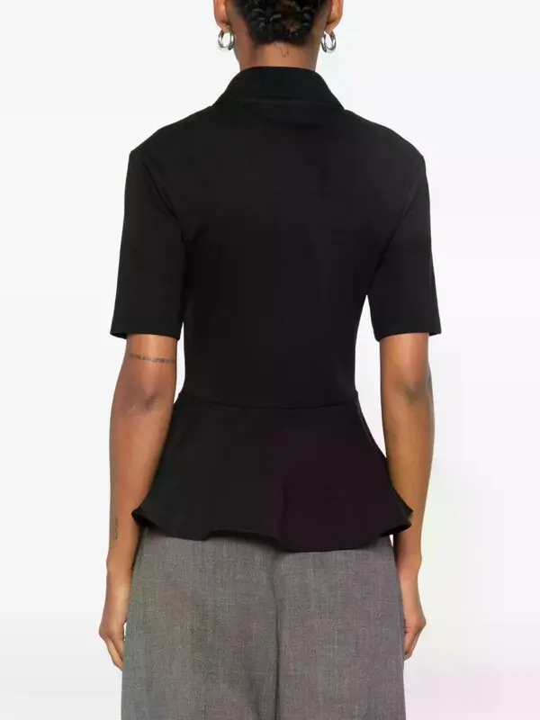 Sandro Zip-fastening Polo Top