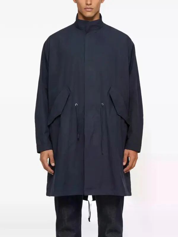 You Must Create Drawstring-waist Fishtail Coat