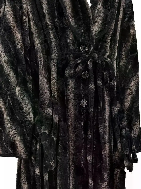 Fendi Belted Faux-fur Coat