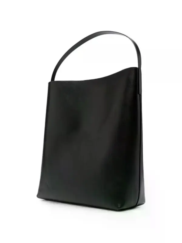 Sandro Leather Messenger Bag