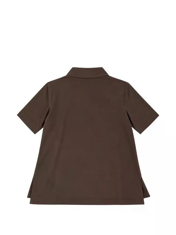 Seventy Scarf-detail V-neck Blouse