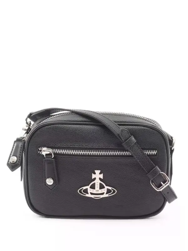 VIVIENNE WESTWOOD Annie Orb Shoulder Bag - Black