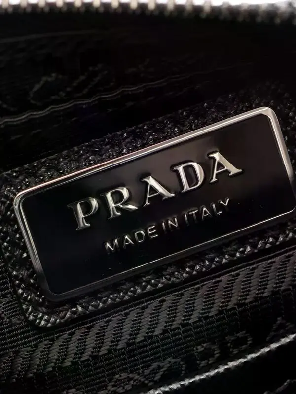 Prada Re-nylon Saffiano Leather Shoulder Bag